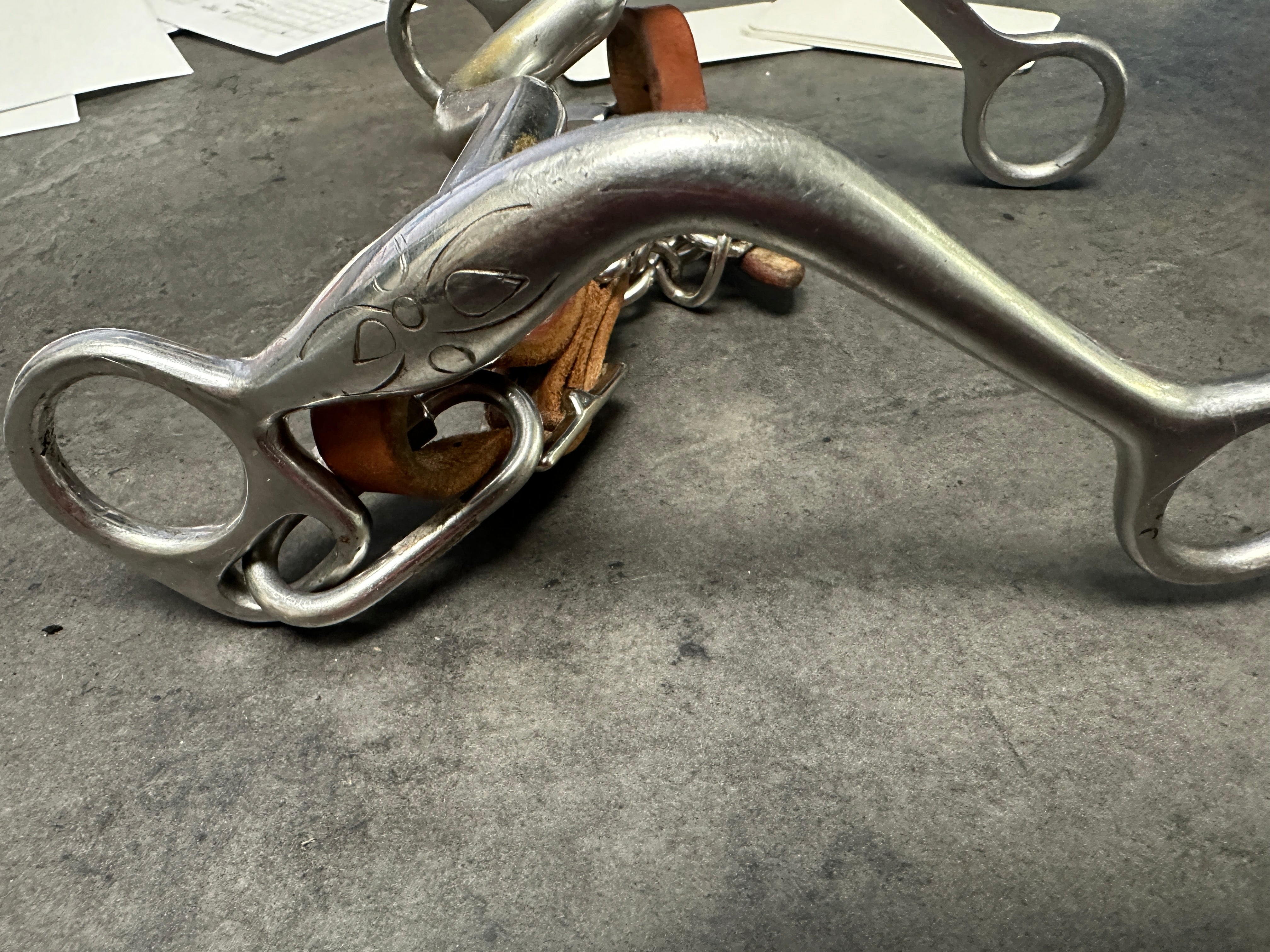 Western Ported Bit by Partrade – Jeffrey's Horse and Hounds, LLC